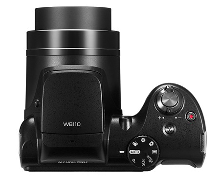 Samsung: Bridge-Kamera WB110 mit 26-fachem optischem Zoom - d-pixx